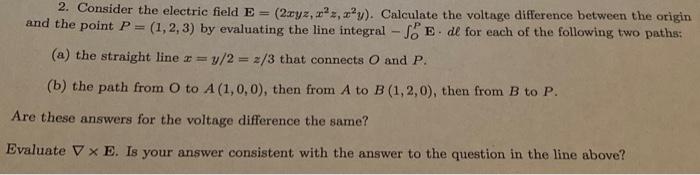 Solved this is for an electromagnetics class. please explain | Chegg.com