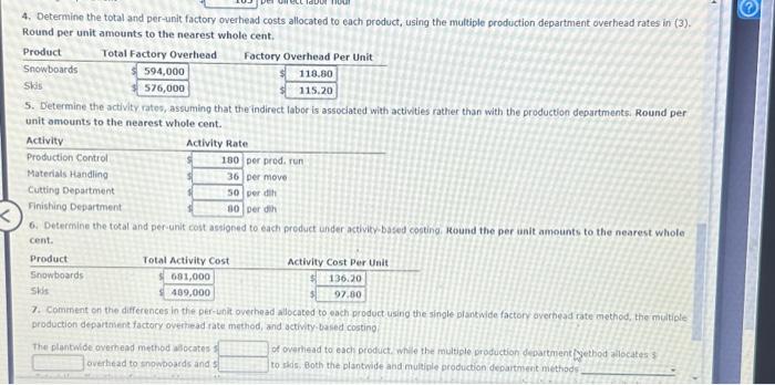Solved Allocate overhead using a single plantwide rate, | Chegg.com
