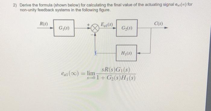 Solved 2) Derive the formula (shown below) for calculating | Chegg.com