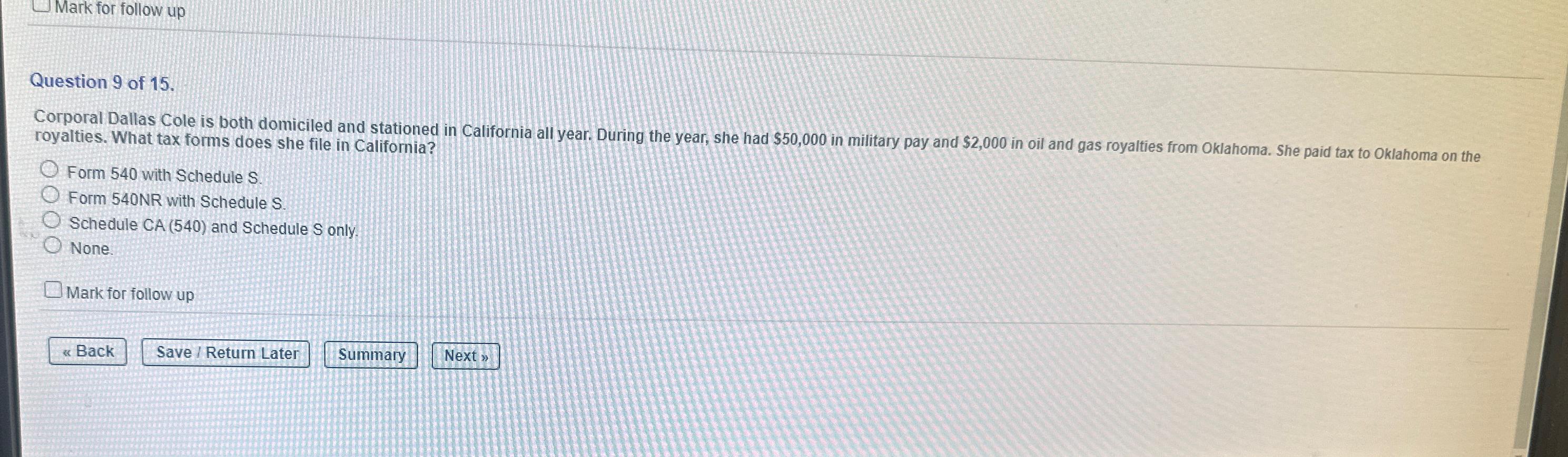 Solved Mark for follow up\\nQuestion 9 of 15. royalties. | Chegg.com