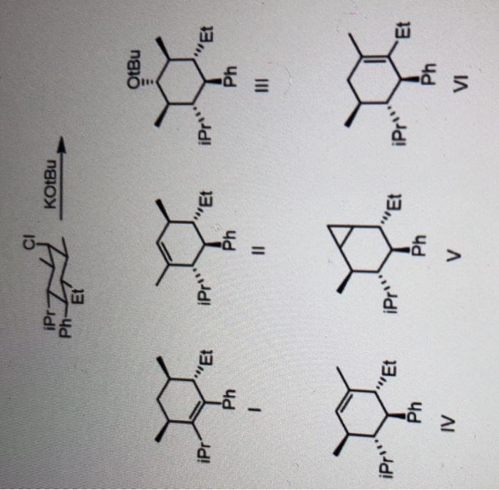 Solved CI KOtBu iPr Ph- Et OtBu iPri "Et iPr! "Et iPr! Ph Ph | Chegg.com