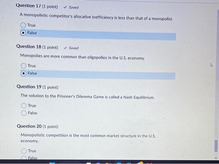 Solved A monopolistic competitor's allocative inefficiency | Chegg.com
