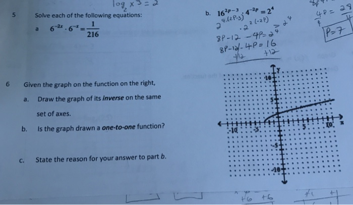 Solved T0g, x3 Solve each of the following equations: 5 b. | Chegg.com