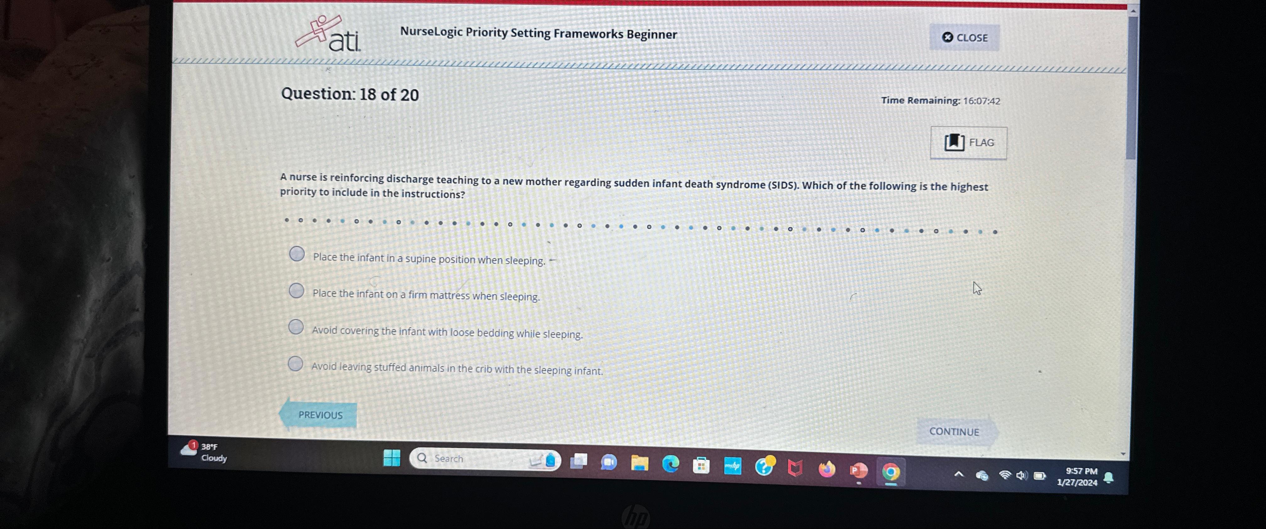 Solved NurseLogic Priority Setting Frameworks | Chegg.com