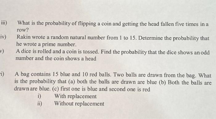 Solved What is the probability of flipping a coin and | Chegg.com