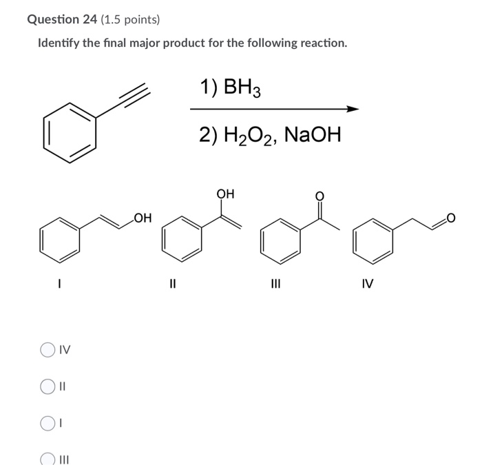 Solved Question 24 (1.5 points) Identify the final major | Chegg.com