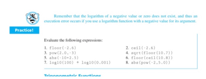 Solved Remember that the logarithm of a negative value or | Chegg.com
