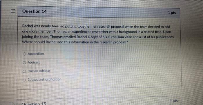 Solved Rachel was nearly finished putting together her | Chegg.com