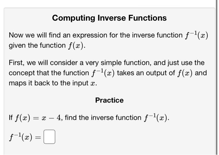 Inverse Function Functions EMaths.ie