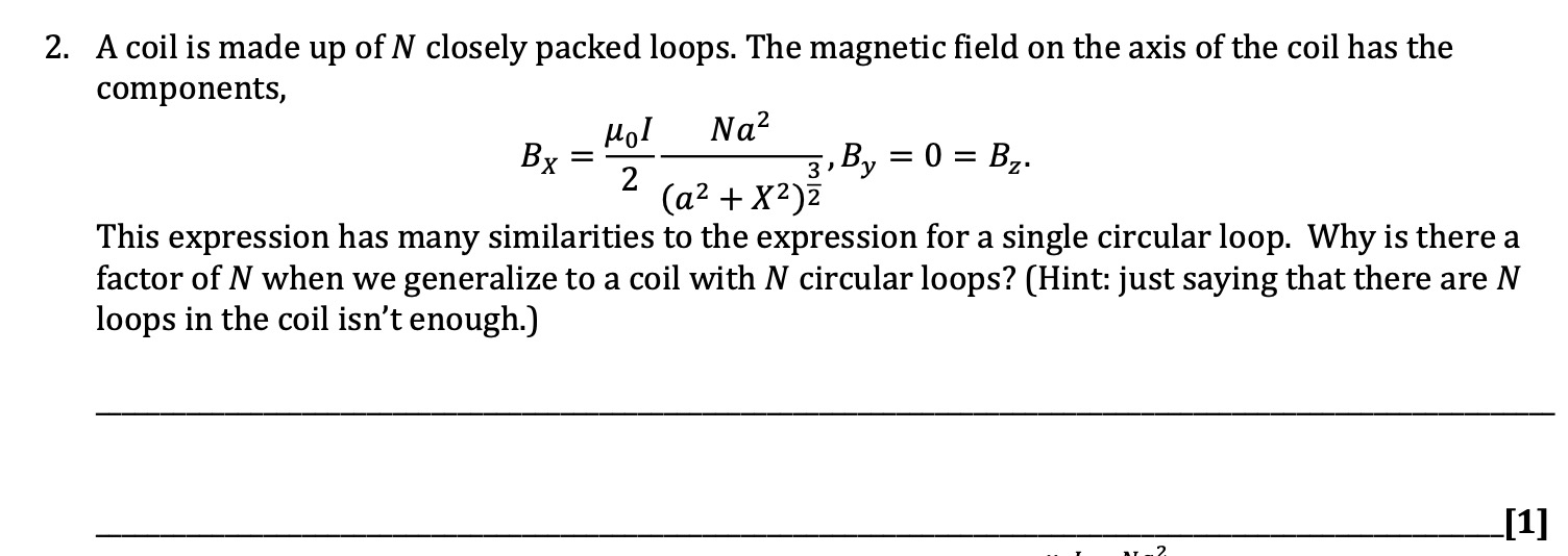 Solved A coil is made up of N ﻿closely packed loops. The | Chegg.com