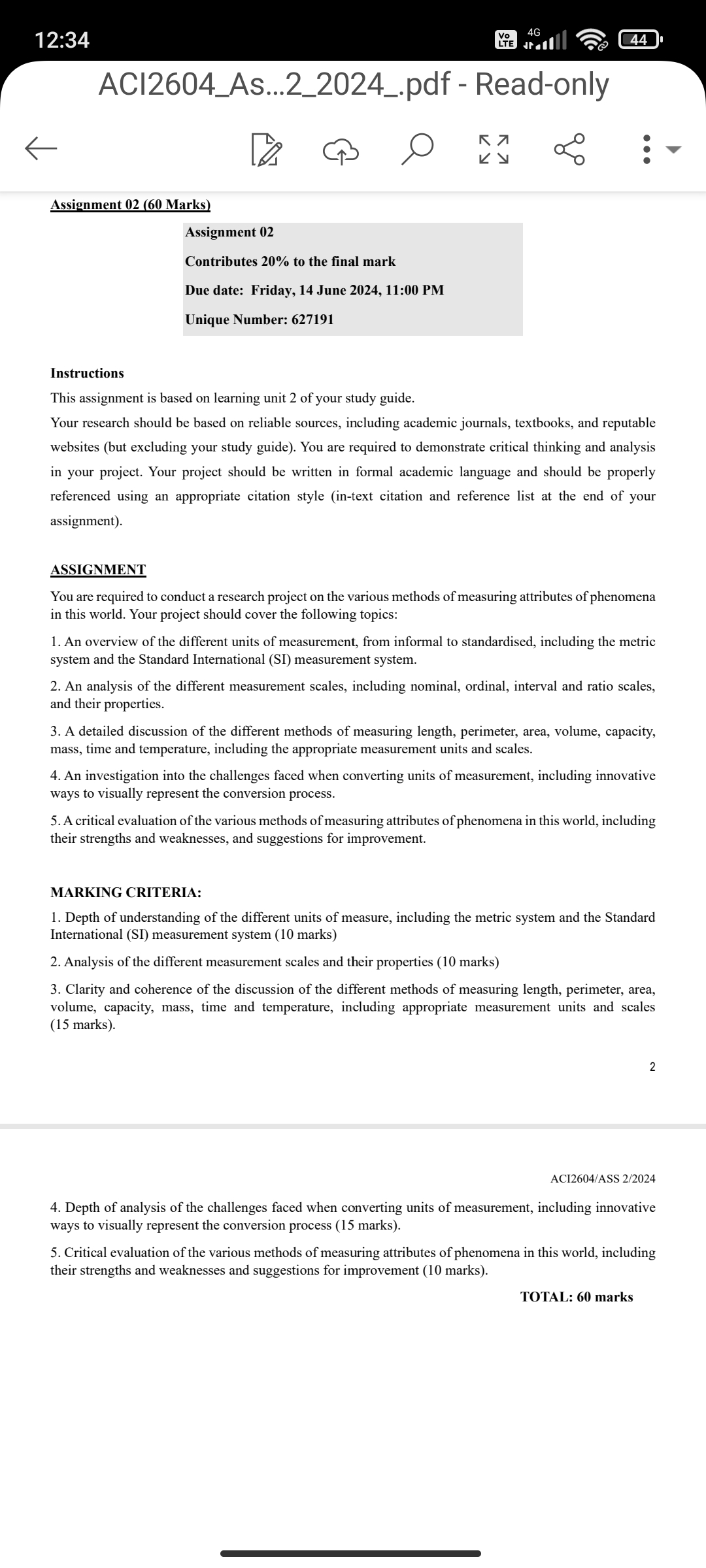 Solved Unique Number: 627191InstructionsThis assignment is | Chegg.com