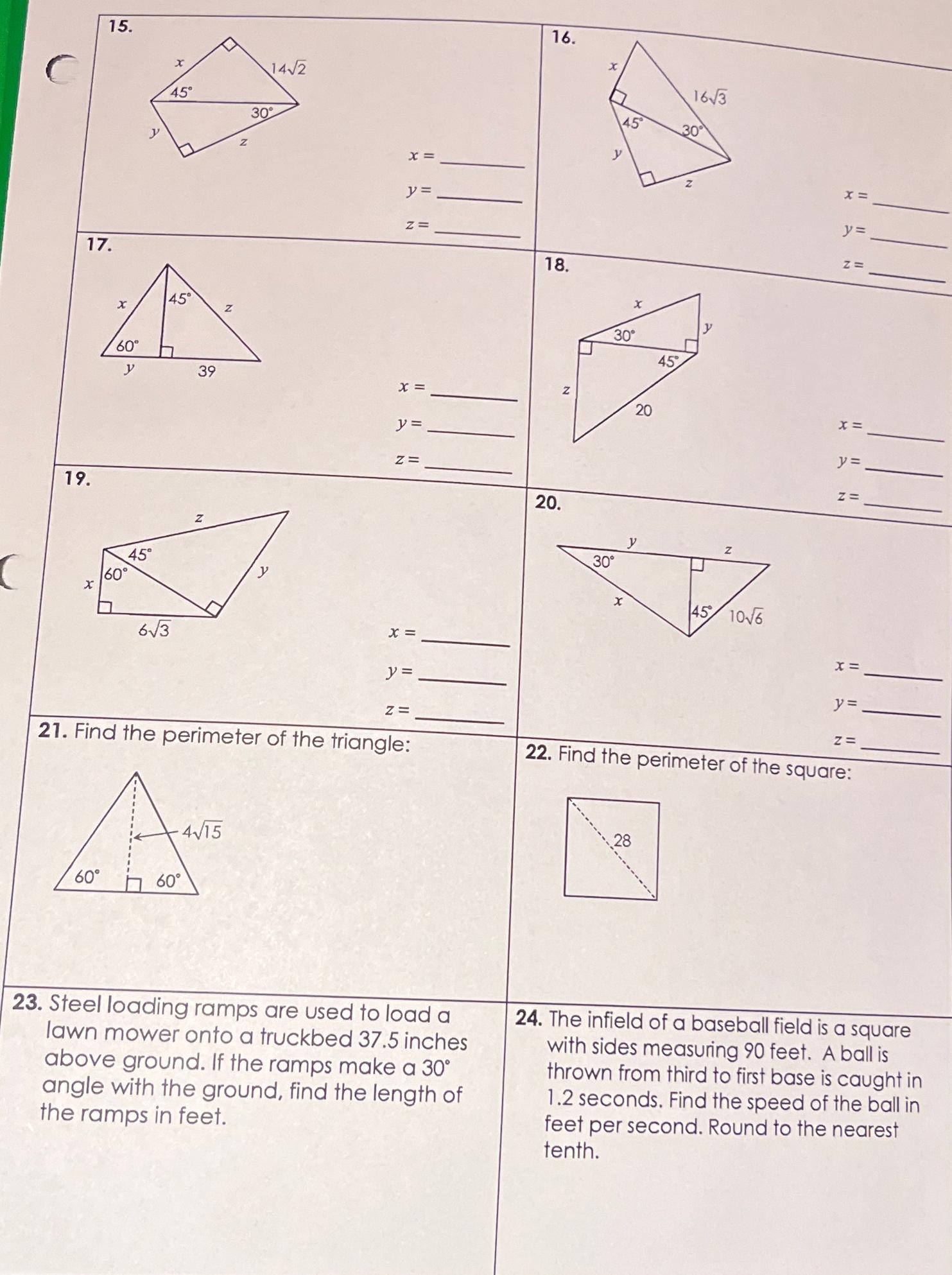 ODDS ONLYx=y=z=x=y=z=x=z=x=y=z=y=z=20.x=y=z=21. ﻿Find | Chegg.com