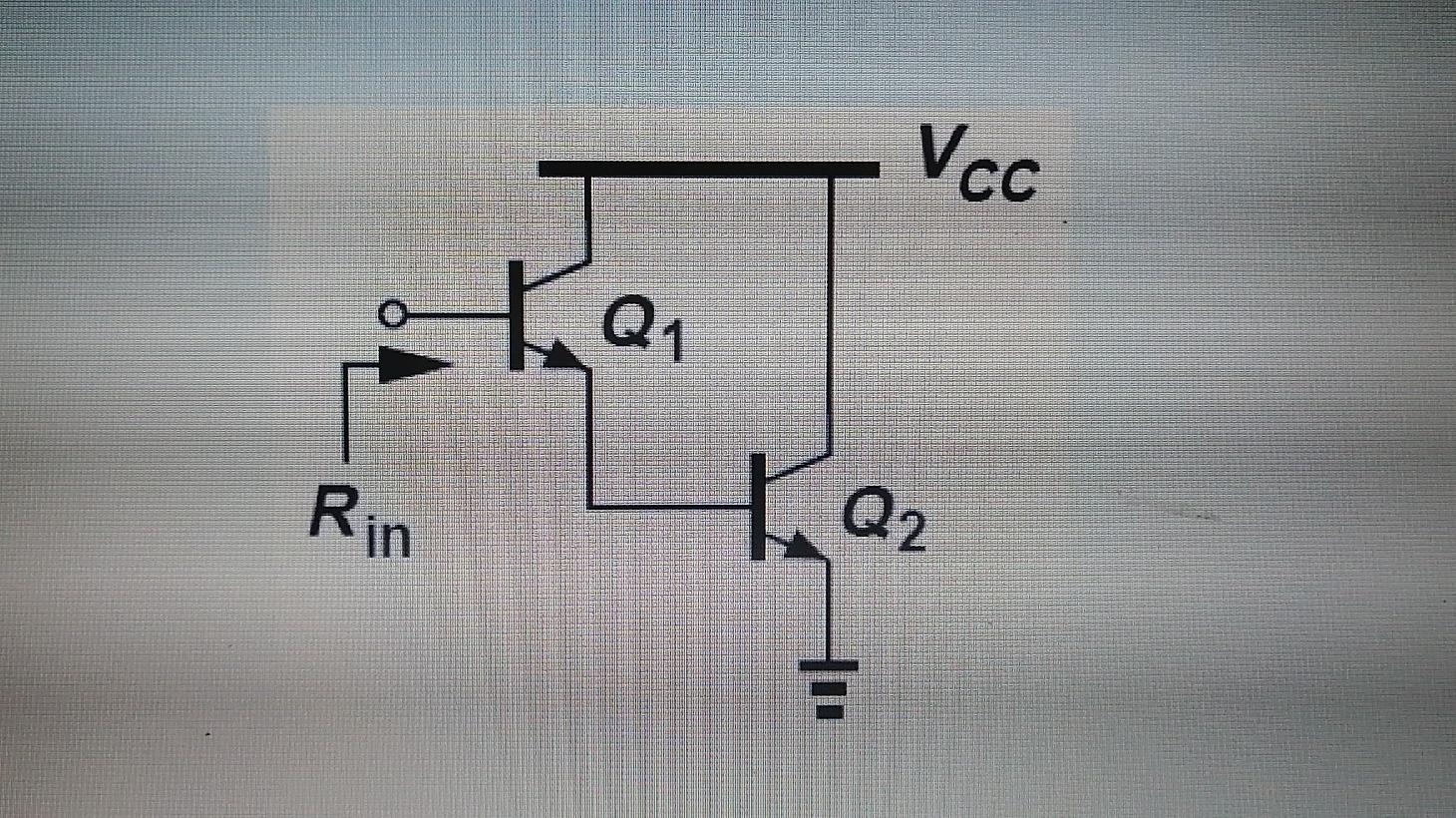 Solved For the circuit shown below, the input impedance Rin | Chegg.com
