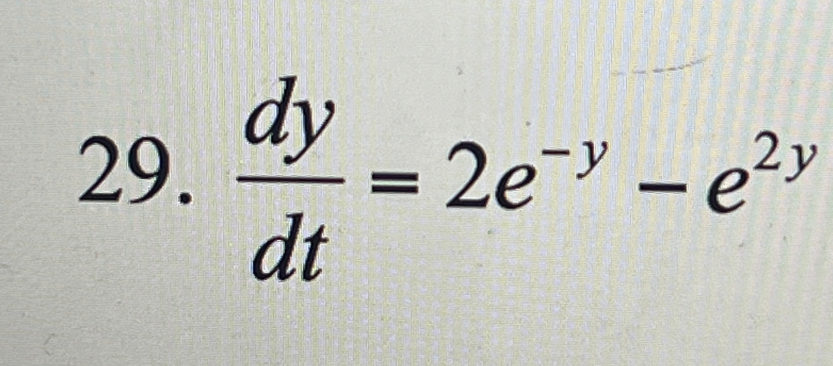 Determine the stability of each steady state solution | Chegg.com