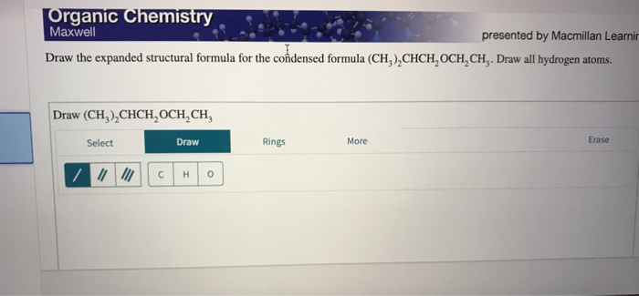 Solved Organic Chemistry Maxwell presented by Macmillan | Chegg.com