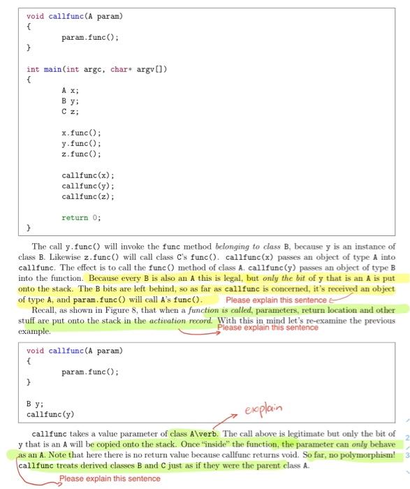 Solved Polymorphism Polymorphism (Greek for "many forms") is | Chegg.com