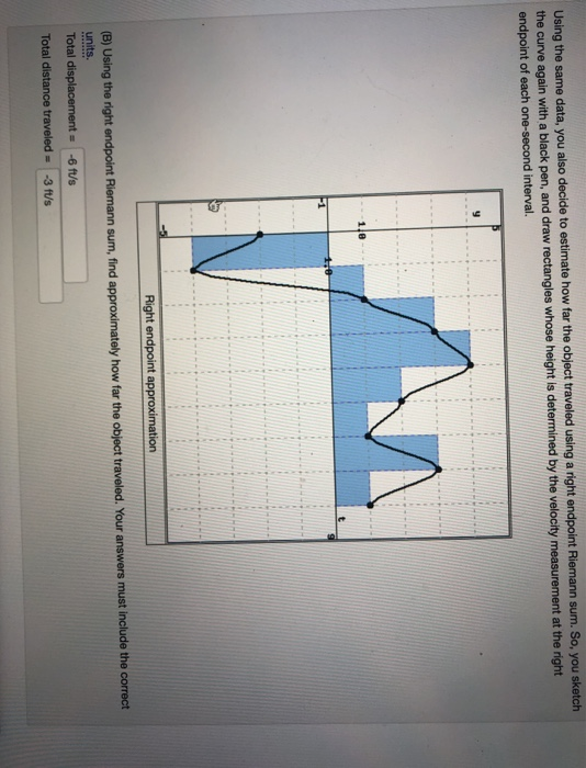 Solved Your task is to estimate how far an object traveled | Chegg.com