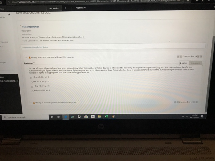 Solved Map//wtclass.wtamu.edu/webapps/assessment/taketake | Chegg.com