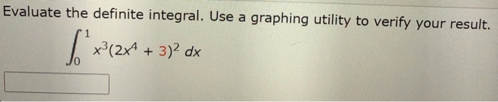 Solved Evaluate the definite integral. Use a graphing | Chegg.com