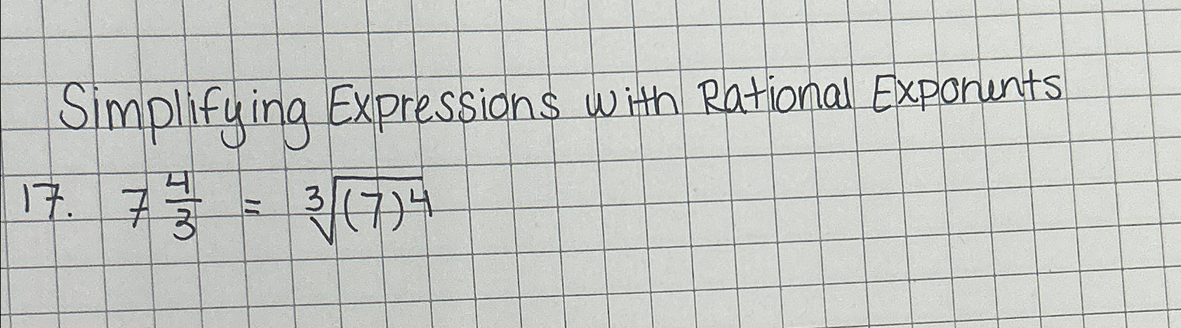 Solved Simplifying Expressions with Rational Exponents743 | Chegg.com