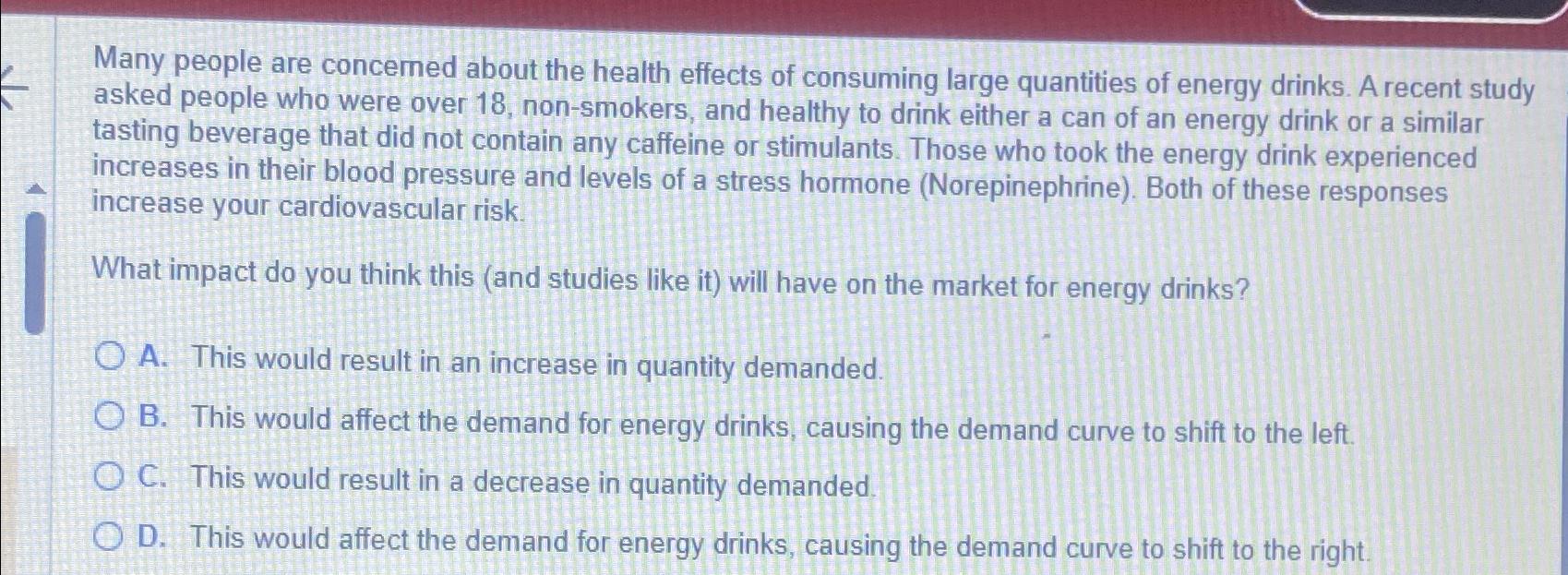 Solved Many people are concerned about the health effects of | Chegg.com