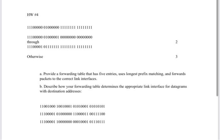 Solved P7. Suppose two packets arrive to two different input | Chegg.com