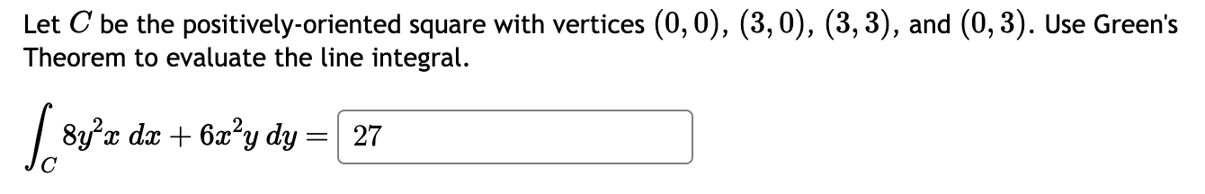 Solved Let C ﻿be the positively-oriented square with | Chegg.com
