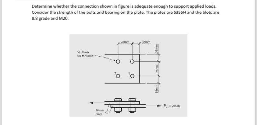 Determine whether the connection shown in figure is | Chegg.com