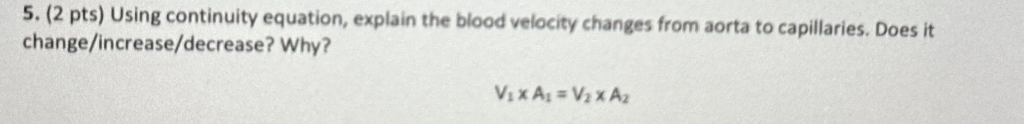 Solved (2 ﻿pts) ﻿Using continuity equation, explain the | Chegg.com