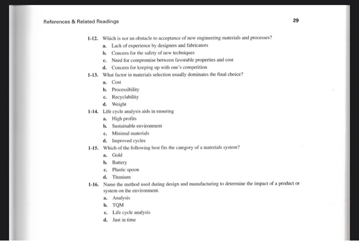 Solved 28 Engineering Materials Technology Module 1 | Chegg.com