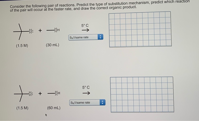 Solved Consider the following pair of reactions, Predict the | Chegg.com