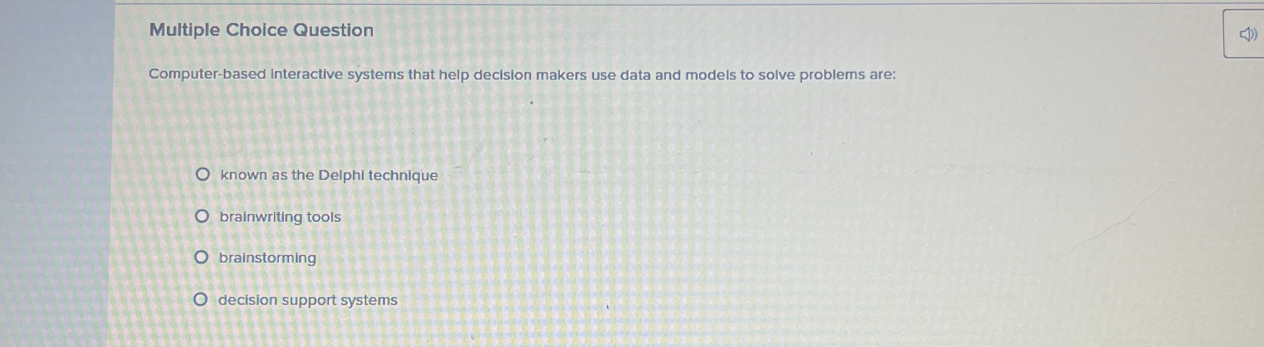 High Quality SOLUTION Multiple Choice QuestionComputer-based ...