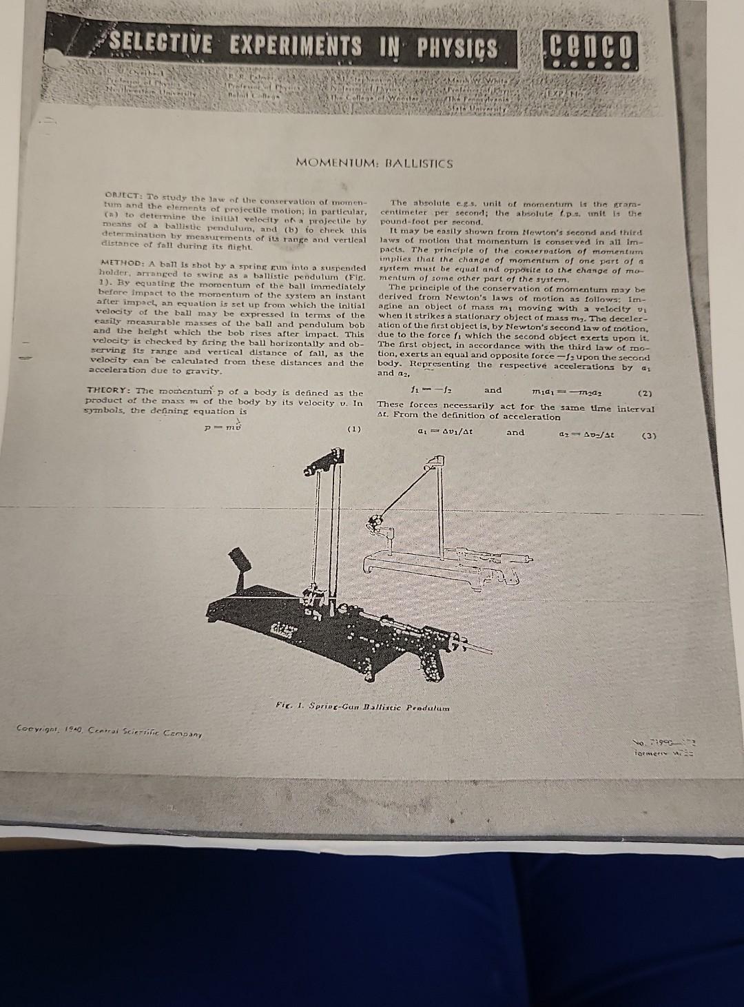 Solved V=2gh equation 6 V=mM+mV stwot ball into pendiblum | Chegg.com