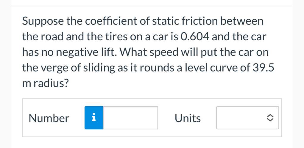 Solved Suppose the coefficient of static friction between | Chegg.com