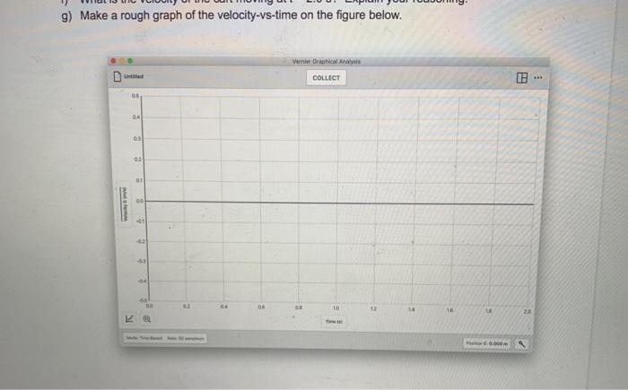 Solved options within Vernier Graphical Analysis just rely | Chegg.com