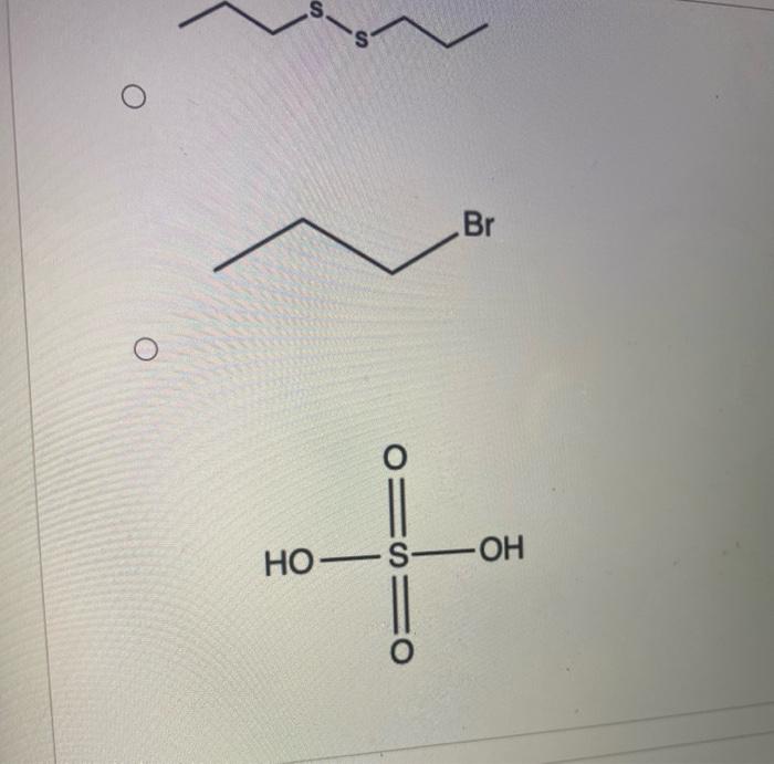 Solved Select the product of the following reaction. Br2 SH | Chegg.com