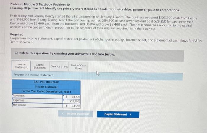 Solved Problem: Module 3 Textbook Problem 10 Learning | Chegg.com