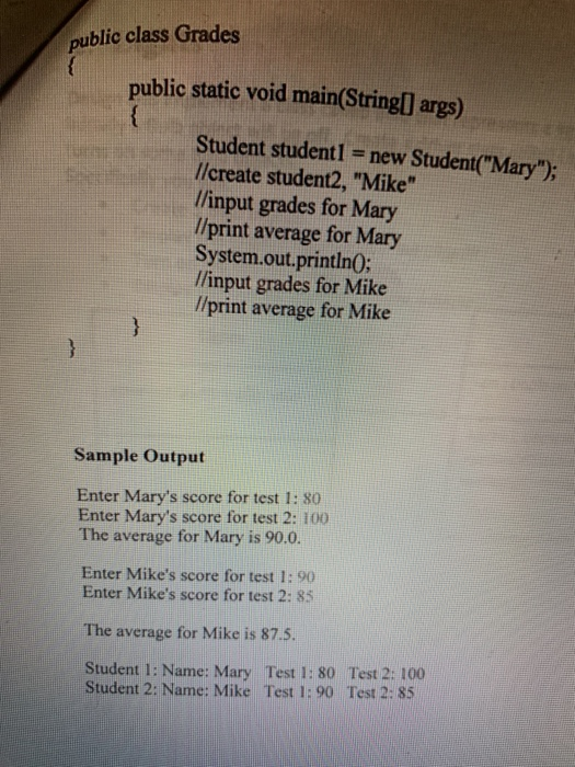 Solved 1. Tracking Grades A teacher wants a program to keep | Chegg.com