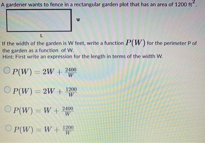 Solved A gardener wants to fence in a rectangular garden | Chegg.com