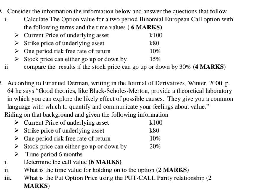 Solved Consider the information the information below and | Chegg.com