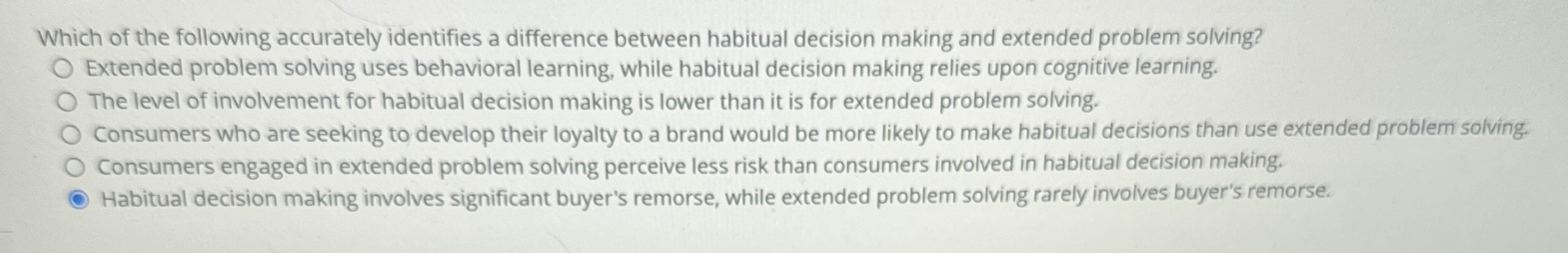 Solved Which of the following accurately identifies a | Chegg.com