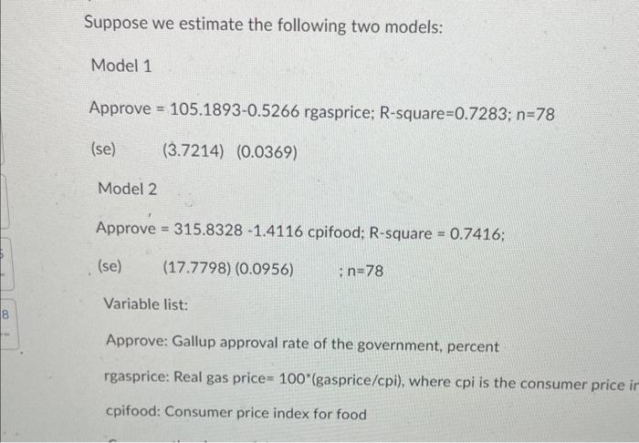 Solved Using the same data as in Section 1 above we | Chegg.com