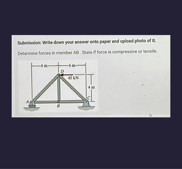 Solved Submission: Write down your answer onto paper and | Chegg.com