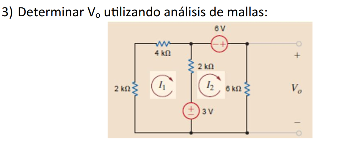Solved Determinar V0 ﻿utilizando Análisis De Mallas