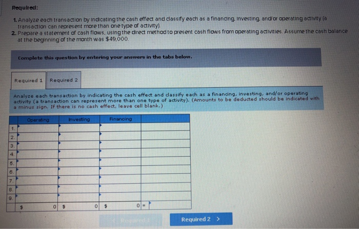 Solved Exercise 4-16 (Algo) Statement of cash flows; | Chegg.com