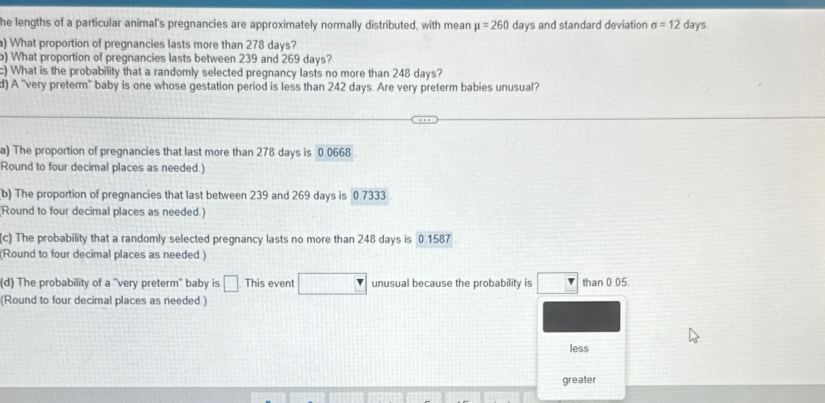 Solved Can someone please fill in the last 3 ﻿blanks for me | Chegg.com