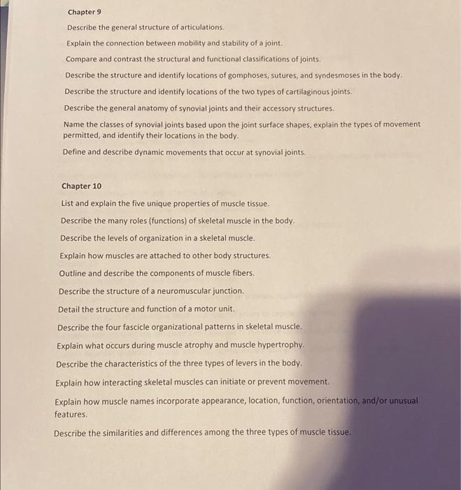 Solved Chapter 9 Describe the general structure of | Chegg.com