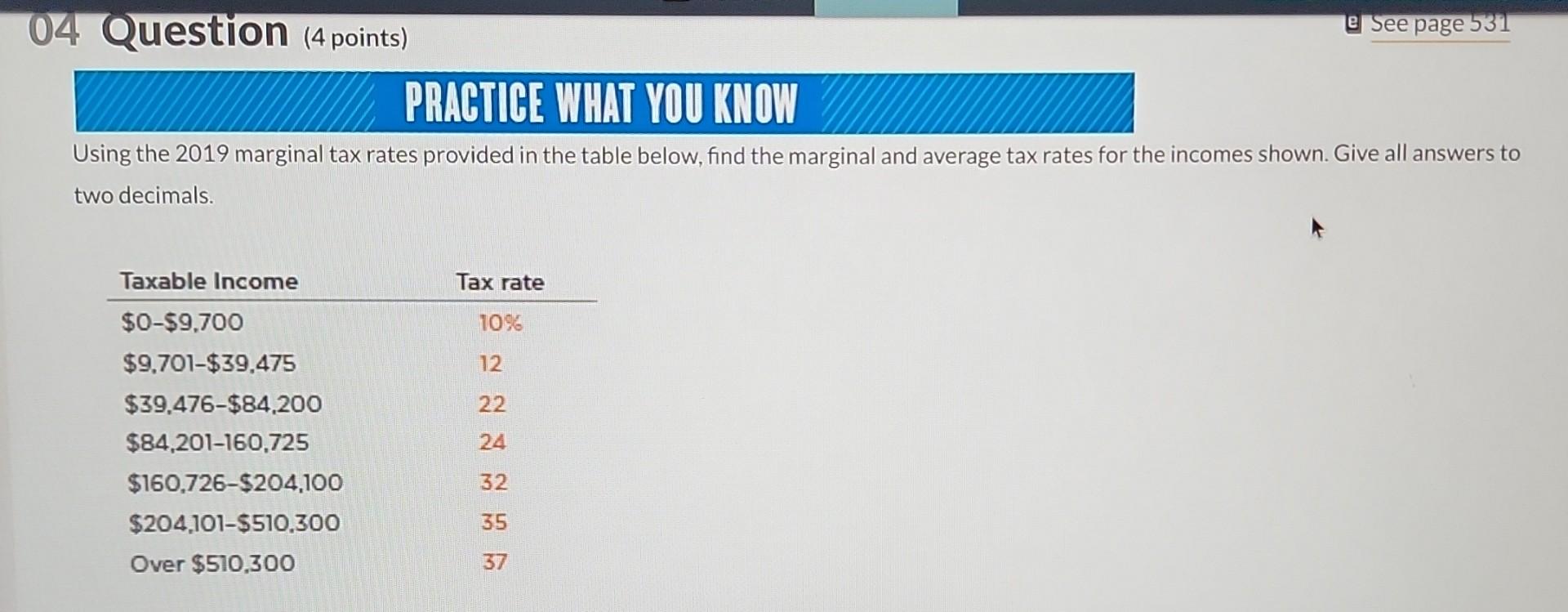 Solved 04 Question (4 points) see page 531 PRAGTIRE WHAT YOU | Chegg.com