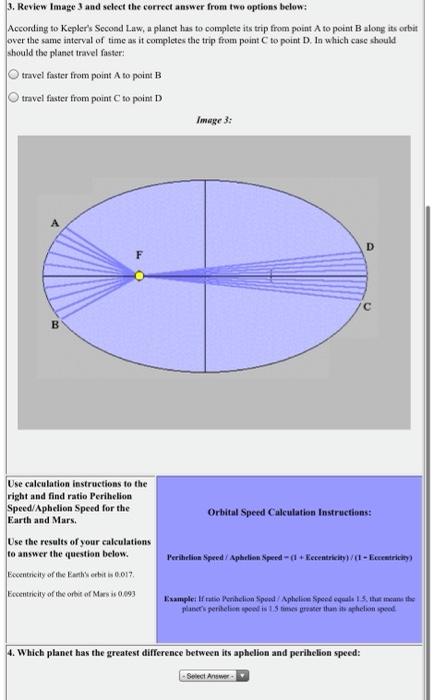 Solved Aphelion/Perihelion Distance Calculation | Chegg.com