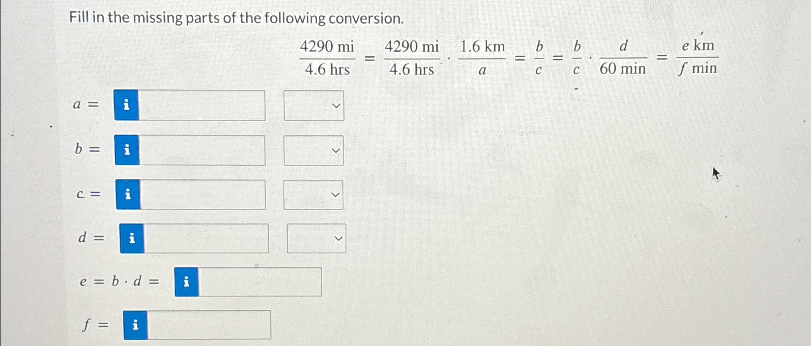 Solved Fill in the missing parts of the following | Chegg.com